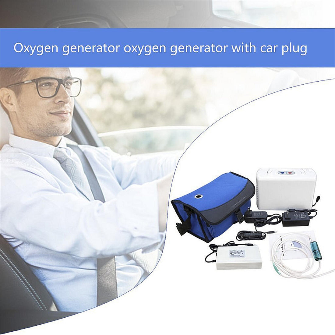 3L Portable Oxygen Concentrator 80mins Battery TP-B1