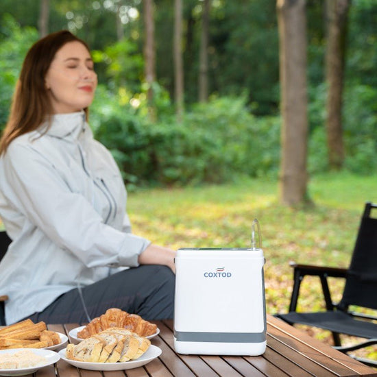 Portable Pulse Oxygen Concentrator Build-in Battery